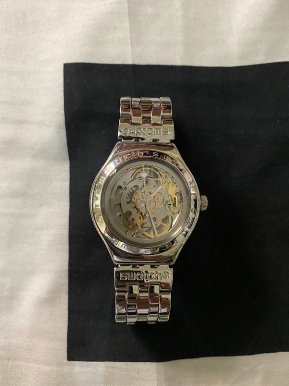 Swatch Irony Automatic BODY & SOUL YAS100G Stainless Steel Automatic ...