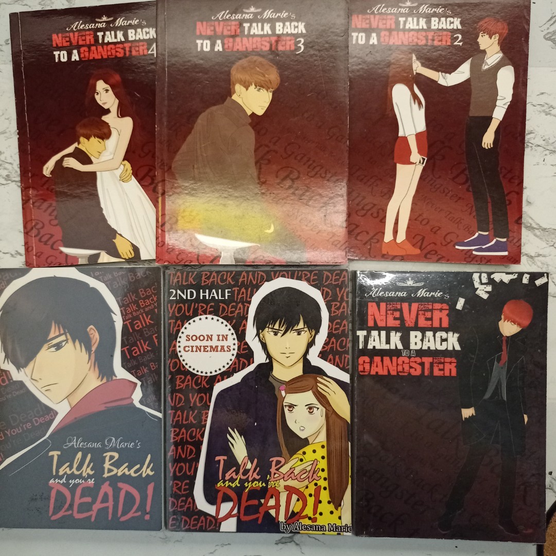 Talk Back And You're Dead by Alesana Marie COMPLETE SET, Hobbies & Toys ...