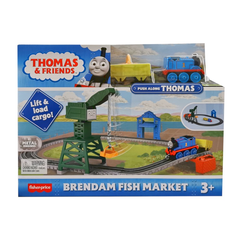 Thomas & Friends TrackMaster Brendam Fish Market, Hobbies & Toys, Toys ...