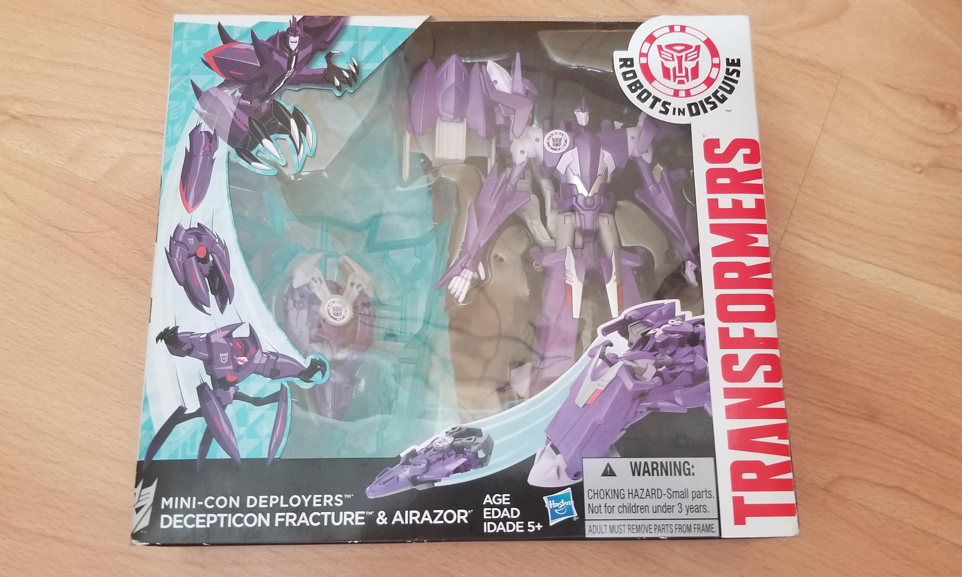 transformers 變形金剛Hasbro mini-con deployers decepticon fracture ...