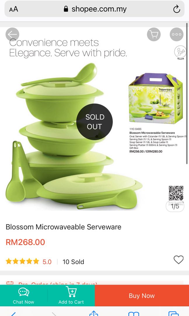 Tupperware with delivery included , Furniture & Home Living ...
