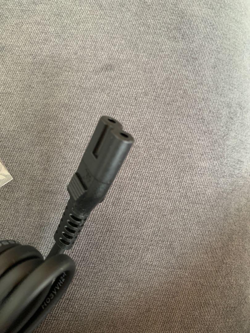 VDE Power Cord (2 pin plug), Computers & Tech, Parts & Accessories ...