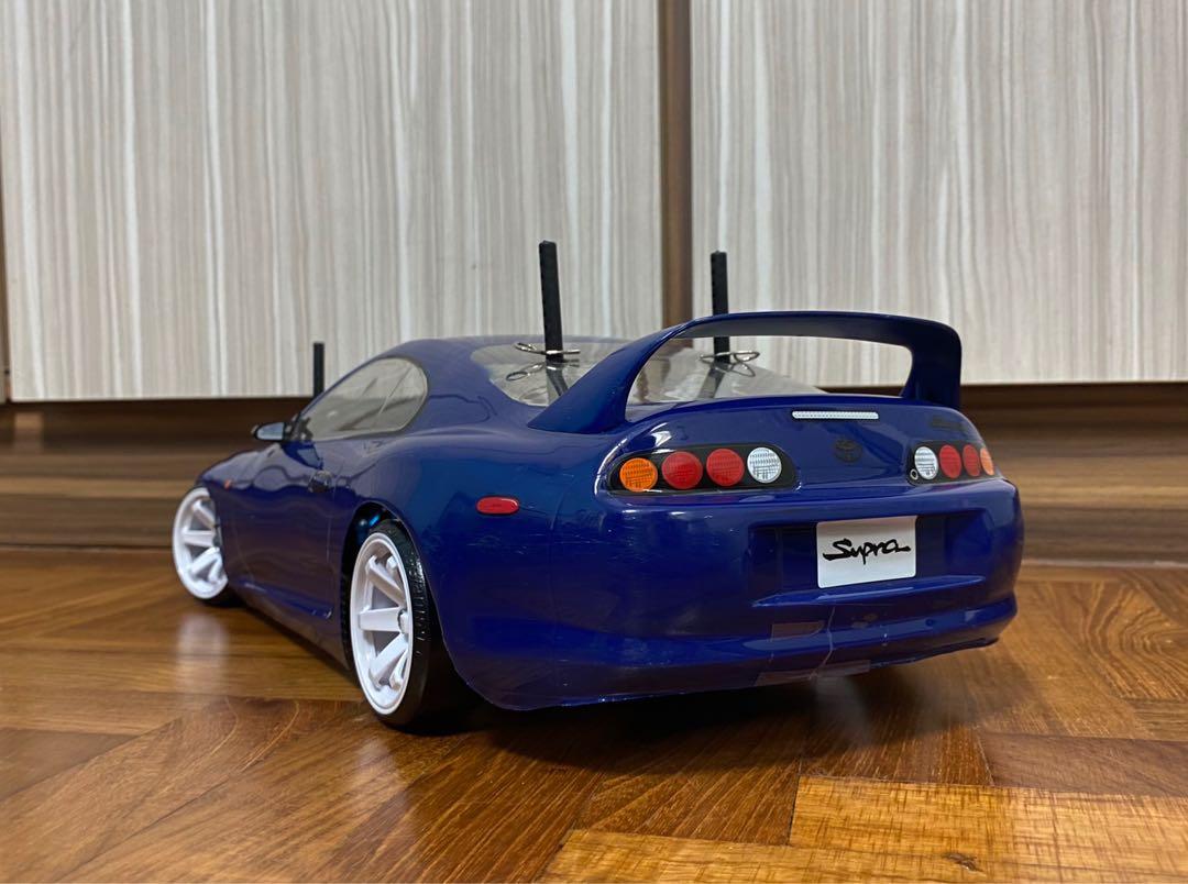 Tamiya 1/10 Scale RC Car TT02D (Drift Spec) With Toyota Supra JZA80 ...