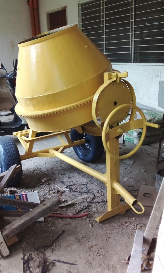 1 Bagger Concrete Mixer w/out motor, Commercial & Industrial ...