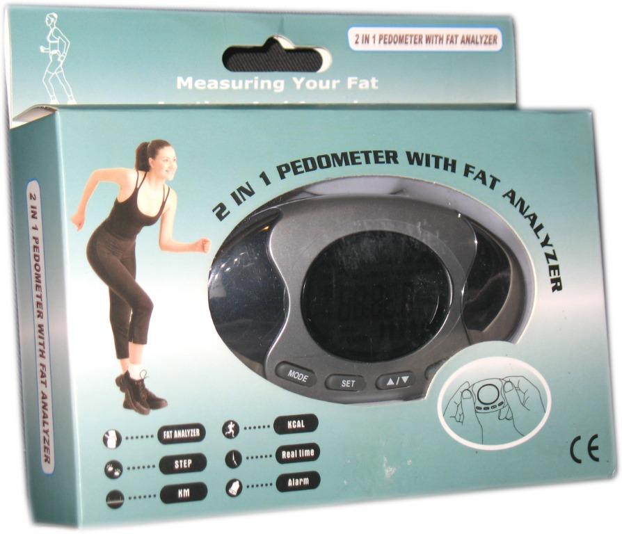 2 in 1 Predometer with Fat Analyzer - 2 合1 計步器 測脂計 - Ref A0114 HK$138 ...