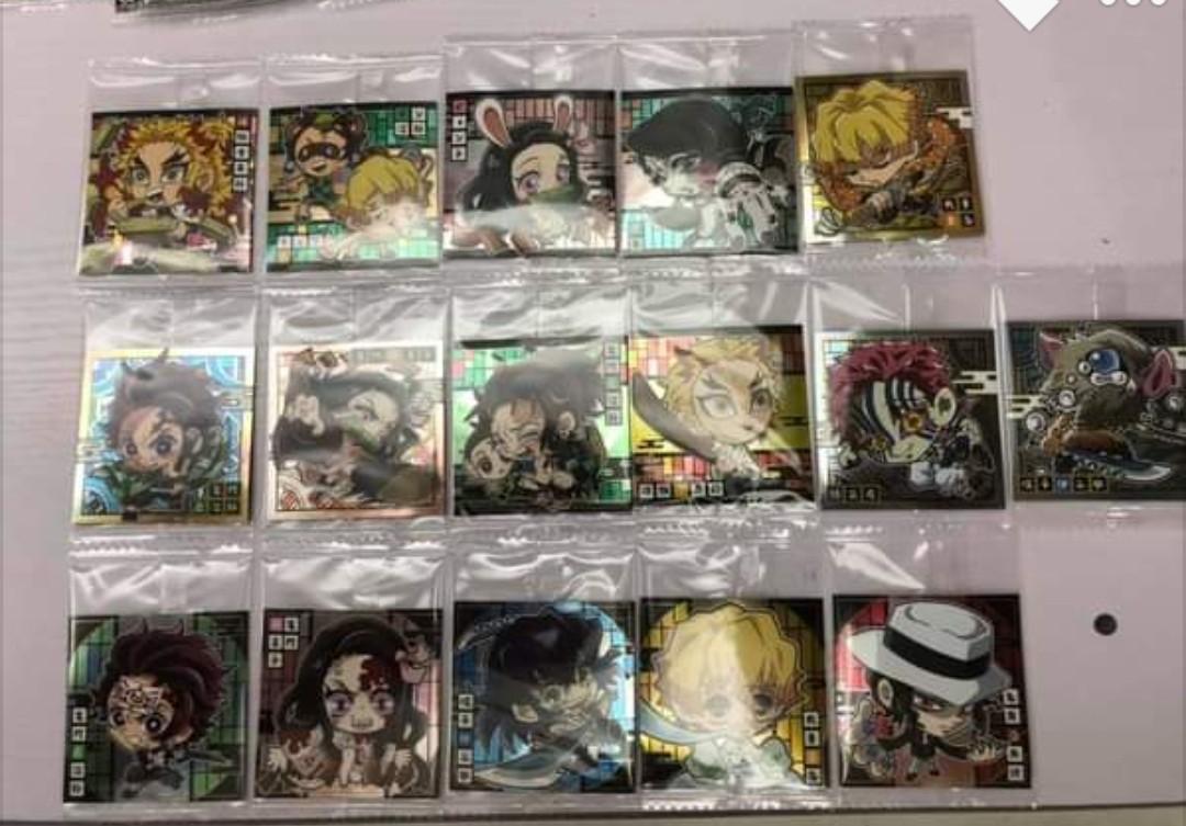 鬼滅之刃餅貼第四彈 part 4 鬼滅餅貼, 興趣及遊戲, 玩具 & 遊戲類 - Carousell