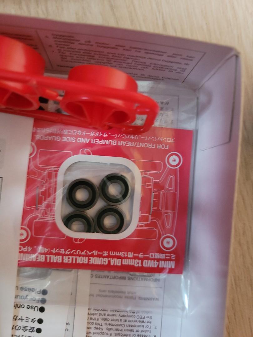 TAMIYA 94923 絕版車 rayhawk gamma 雷射鷹 附4顆 13mm bearing, 興趣及遊戲, 玩具 & 遊戲類 ...