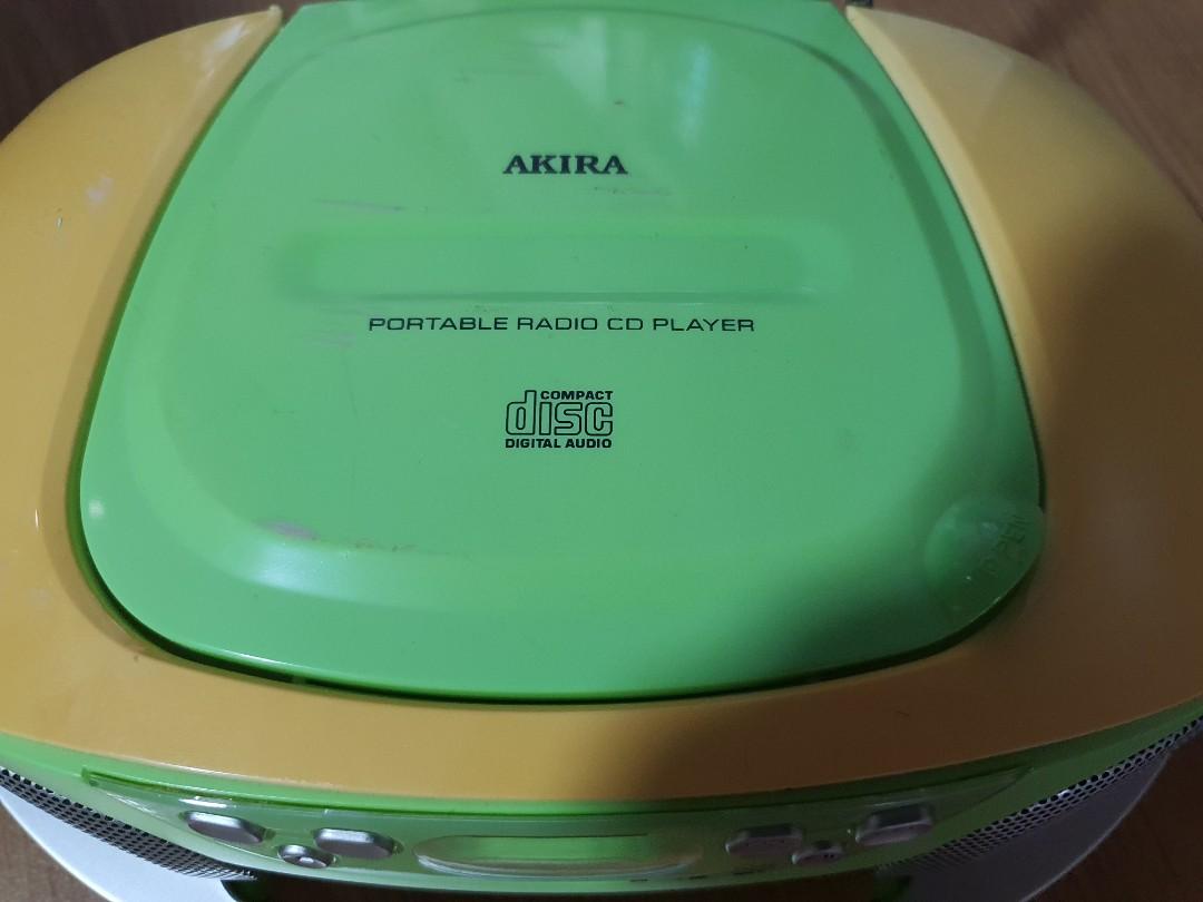 Akira portable Radio CD player (Spoiled), Audio, Portable Music Players ...