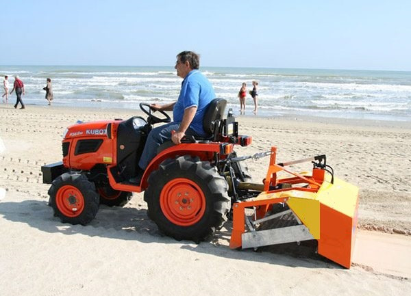 Beach Sand Cleaner implement for Tractor-mounted PTO driven, Everything ...