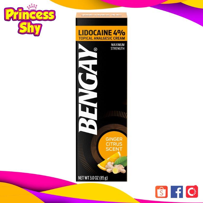 Bengay Maximum Strength Topical Analgesic Pain Relief Cream 3oz ...