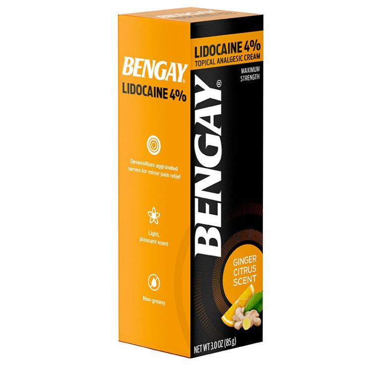 Bengay Maximum Strength Topical Analgesic Pain Relief Cream 3oz ...