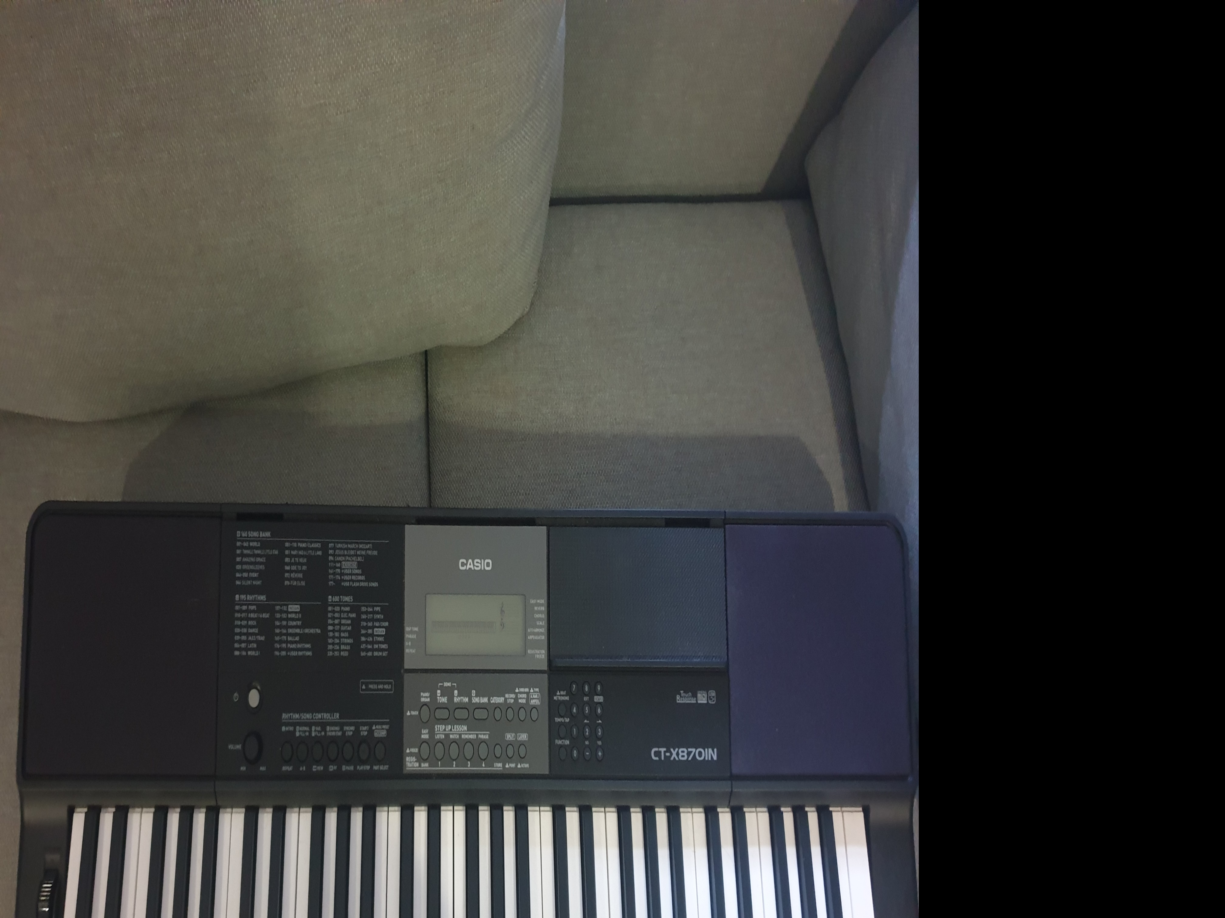 Casio CT X870IN digital piano keyboard, Hobbies & Toys, Music & Media ...