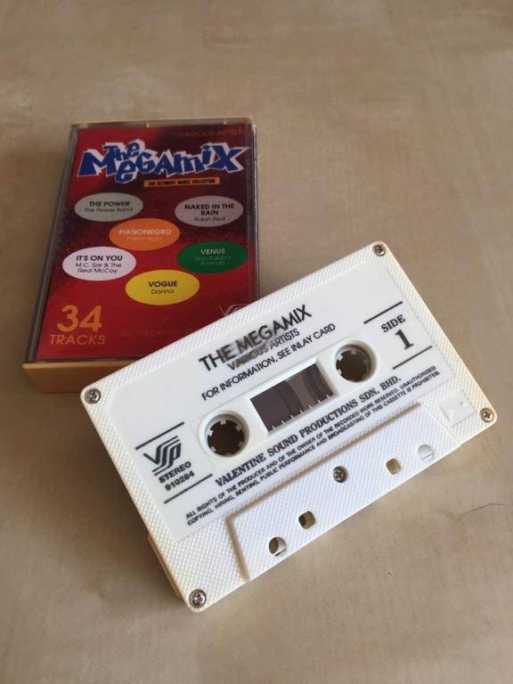 Cassette The Megamix Various Artist, Hobbies & Toys, Music & Media, CDs & DVDs on Carousell