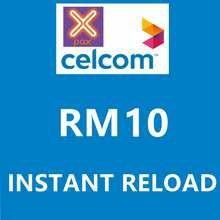 CELCOM RM10 RELOAD PREPAID Direct & PIN, Tickets & Vouchers, Store ...