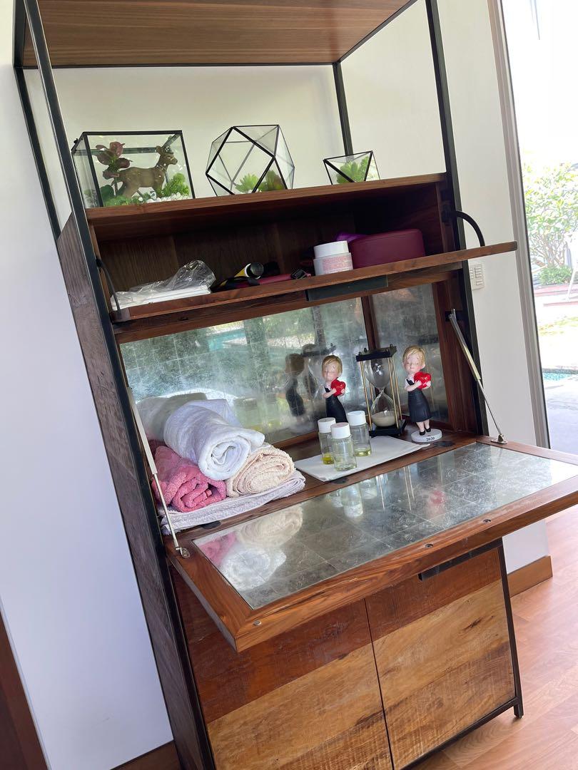 CLIVE BAR CABINET, Furniture & Home Living, Furniture, Shelves ...