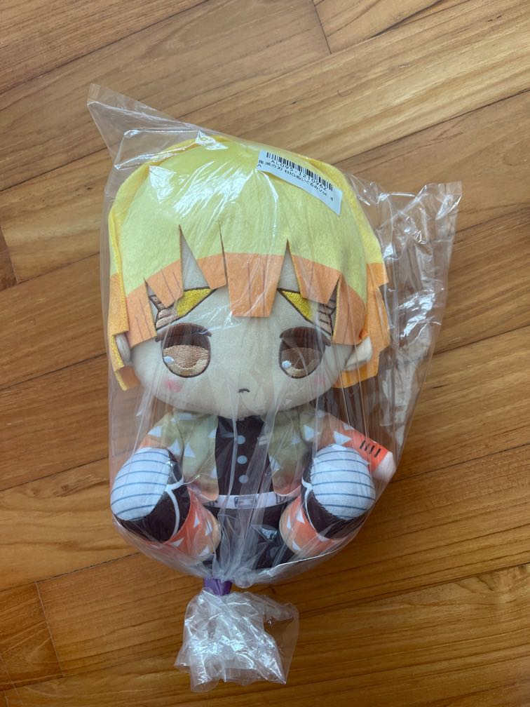 Demon Slayer ZENITSU Soft Toy, Hobbies & Toys, Toys & Games on Carousell