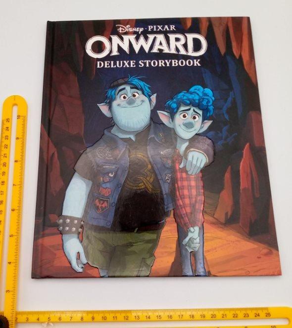 DISNEY PIXAR Onward Picture Book Hard Cover Hard Bound Children Story ...