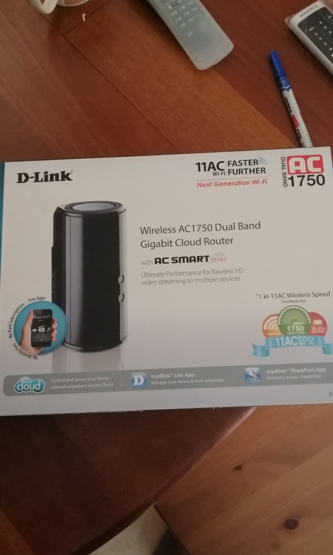 DLink router, Computers & Tech, Parts & Accessories, Networking on ...