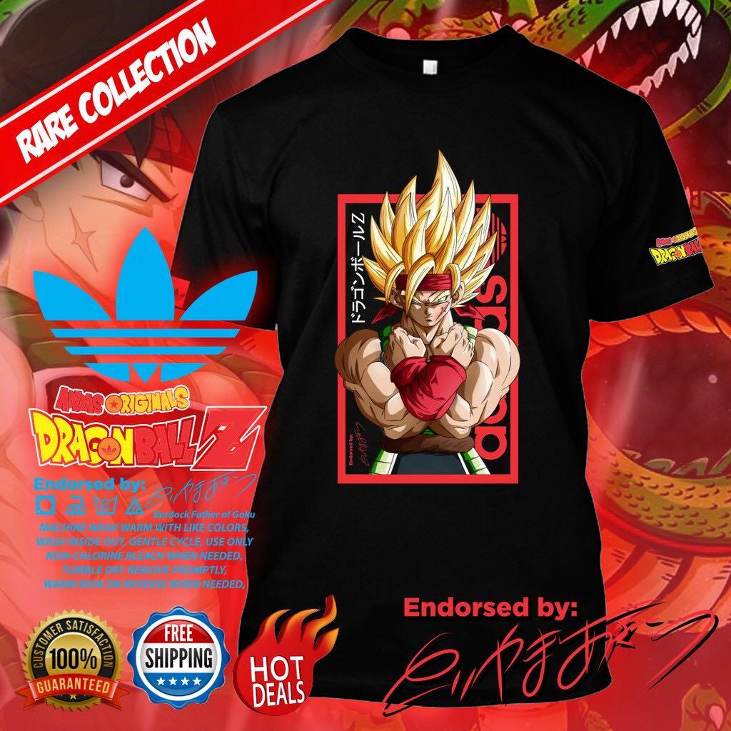 Dragonball Bardock Father of Goku Adidas Edition T-shirt Promo ...