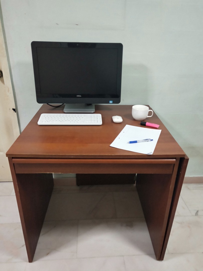 Extendable Work/Study Desk, Furniture & Home Living, Furniture, Tables ...
