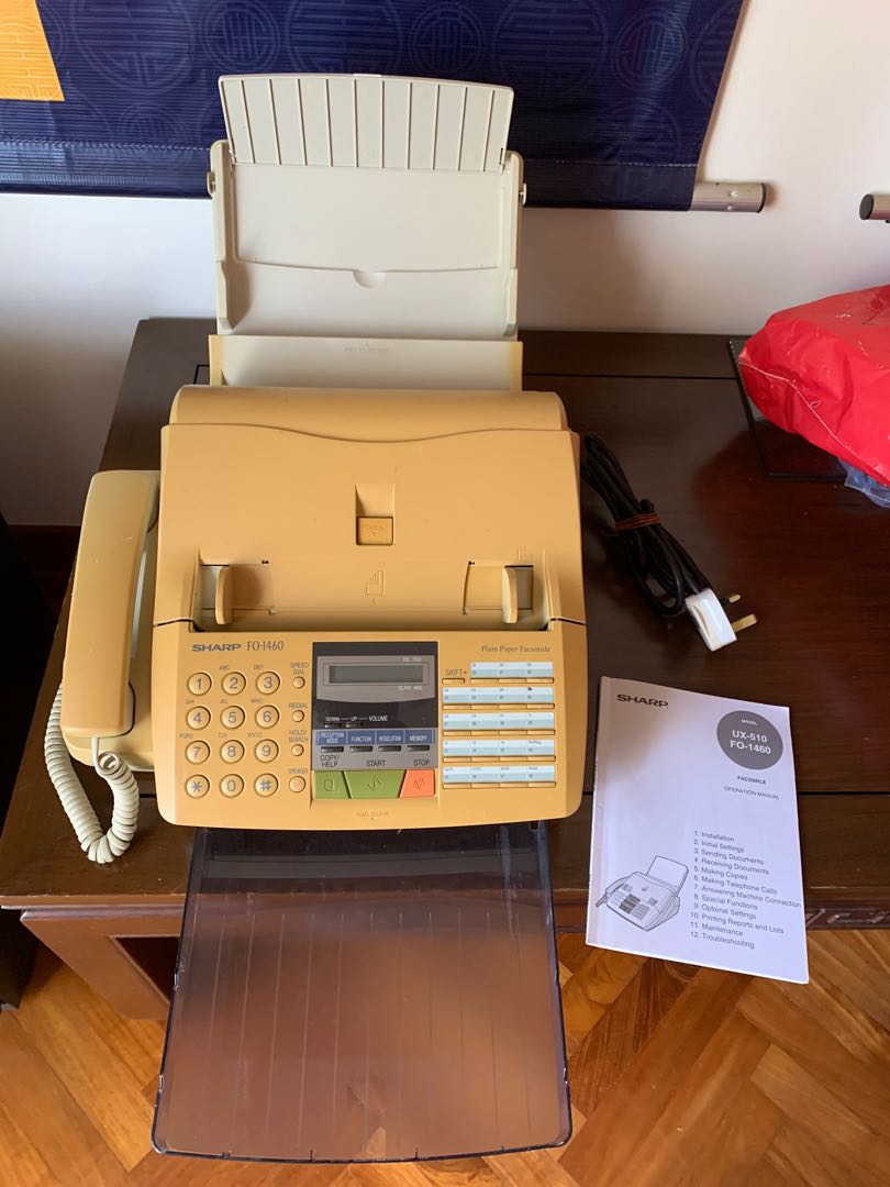 Sharp Fax machine, Computers & Tech, Printers, Scanners & Copiers on ...