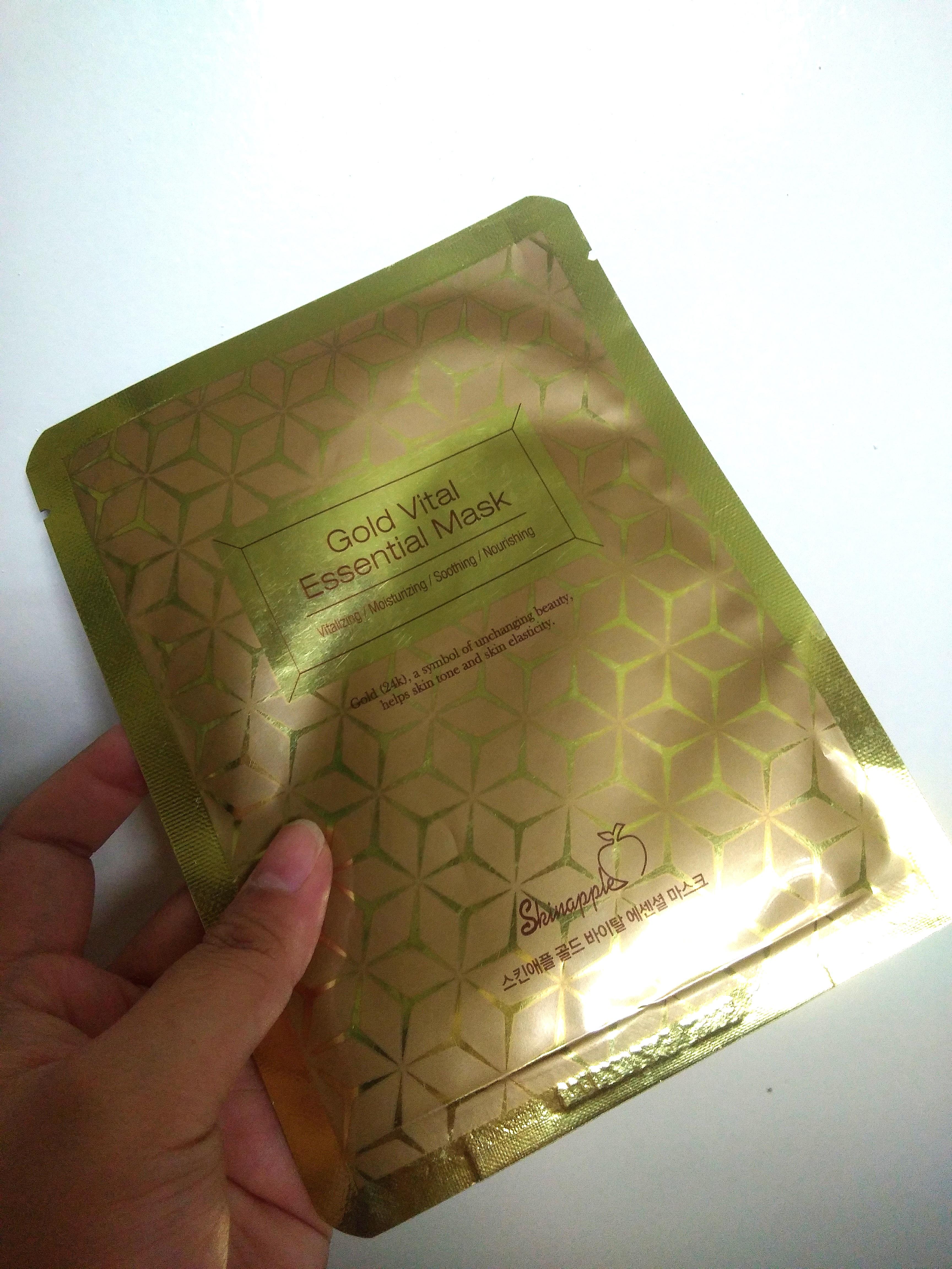 GOLD VITAL ESSENTIAL MASK, Beauty & Personal Care, Face, Face Care on ...