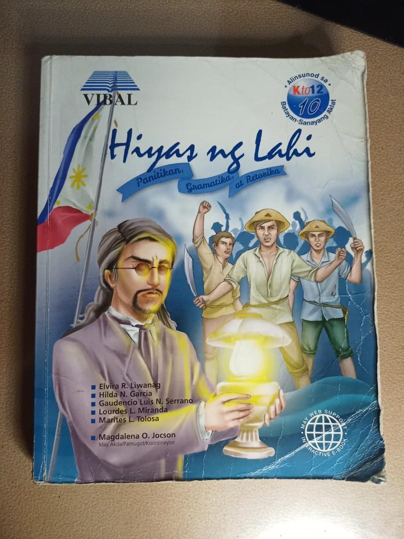 GRADE 10 BOOKS || Hiyas ng Lahi (Filipino) - VIBAL Publishing House ...