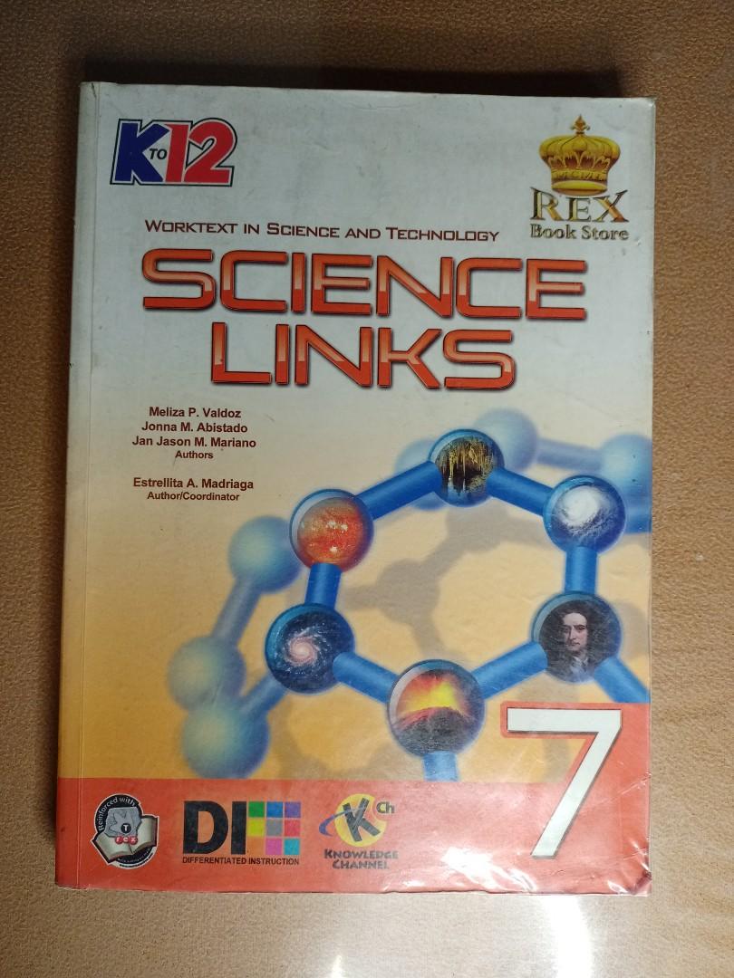 GRADE 7 BOOKS || Science Links - REX Book Store, Hobbies & Toys, Books ...