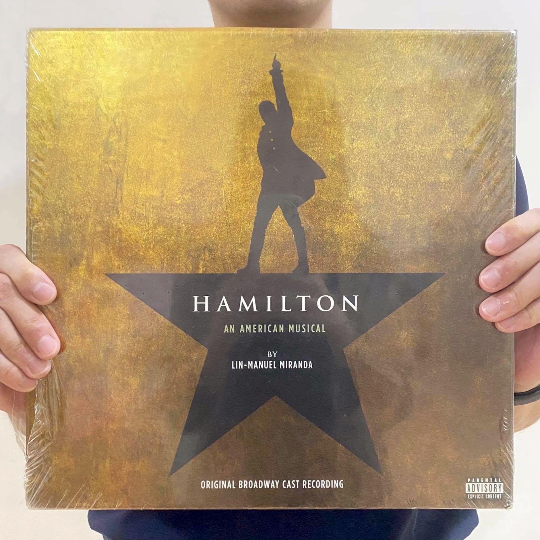 Hamilton Original Broadway Cast Recording 4LP Box Set, Hobbies & Toys ...