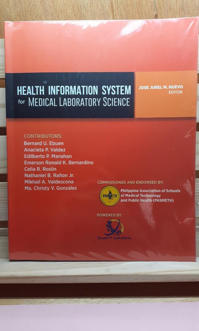 [ MEDTECH BOOK ] Health Information System By: PASMETH, Hobbies & Toys ...