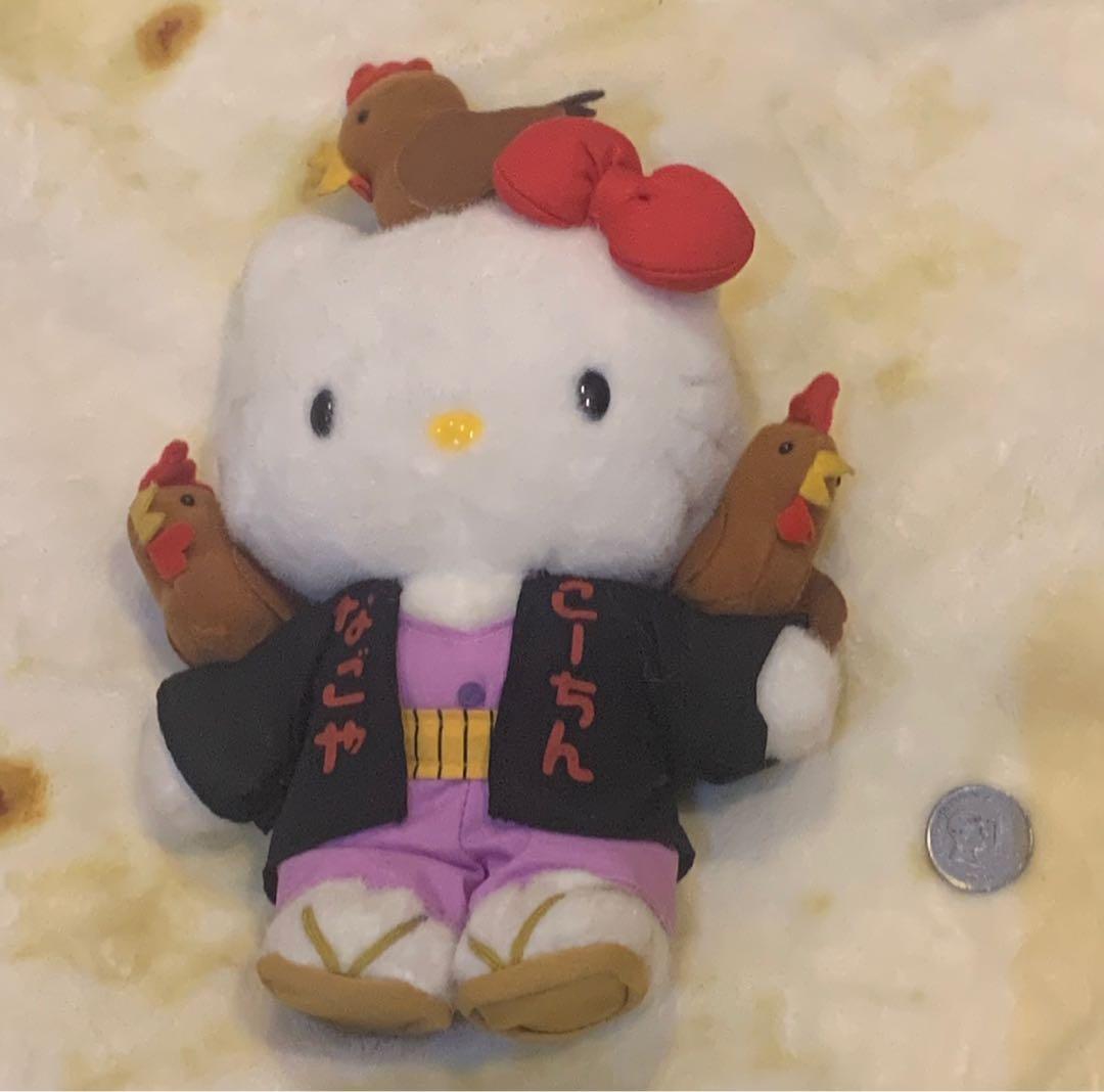 RARE Hello Kitty Nagoya Cochin Chicken HK Plush [RARE] [Limited Edition ...