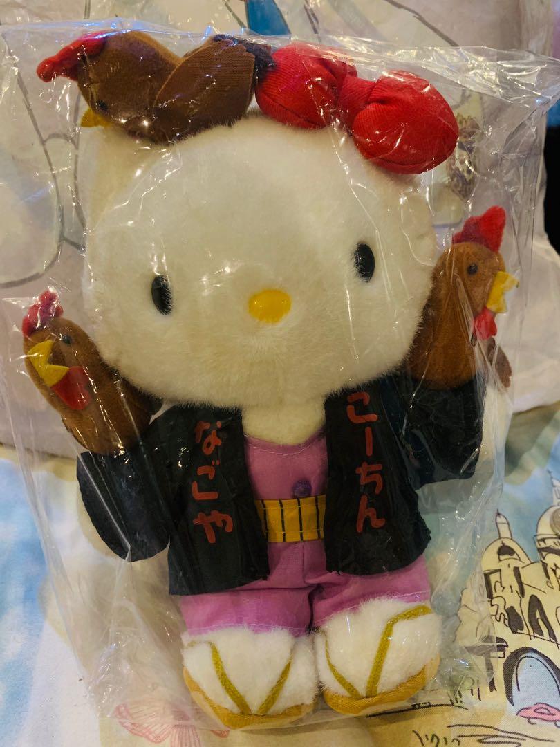 RARE Hello Kitty Nagoya Cochin Chicken HK Plush [RARE] [Limited Edition ...