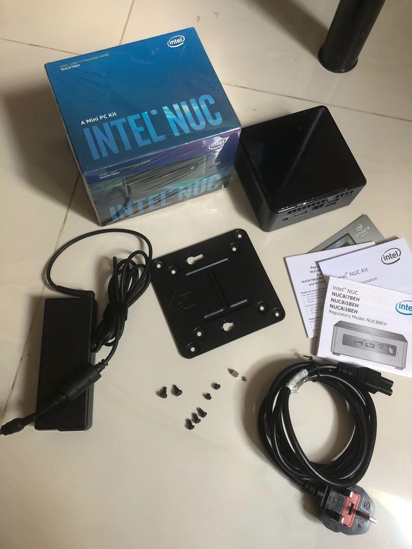 Intel NUC8i7BEH NUC NUC8 i7 kit, Computers & Tech, Desktops on Carousell