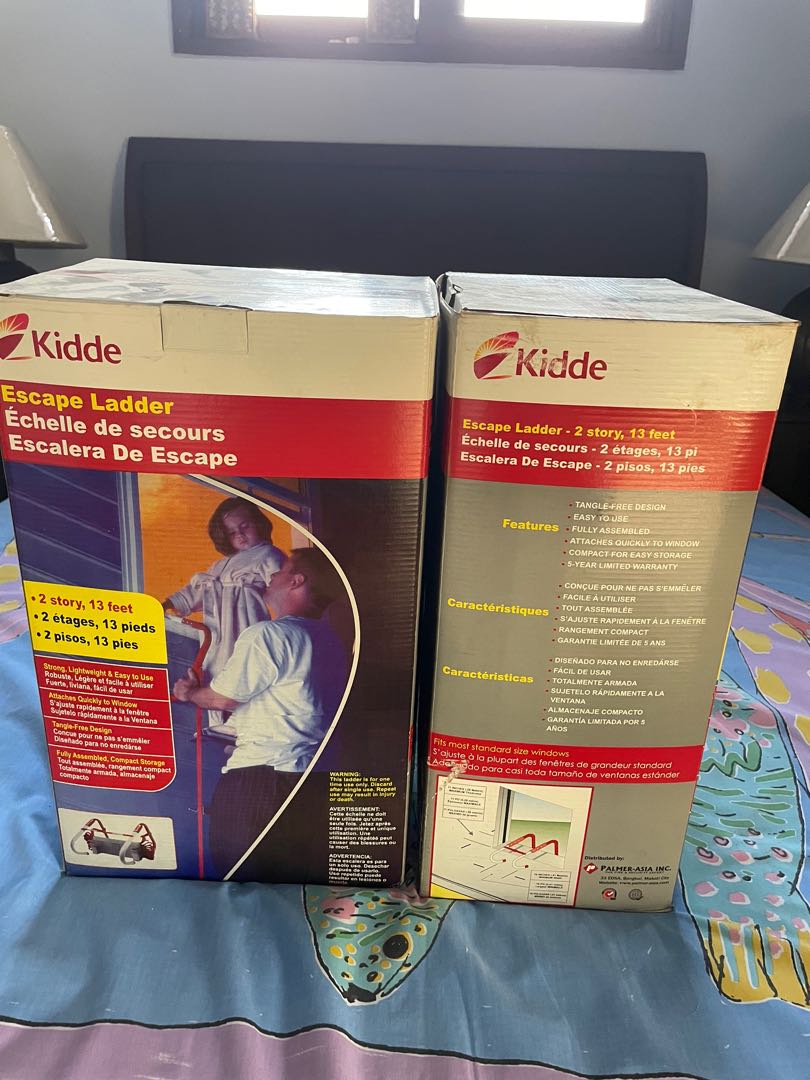 Kidde Emergency Ladder, Furniture & Home Living, Home Improvement ...