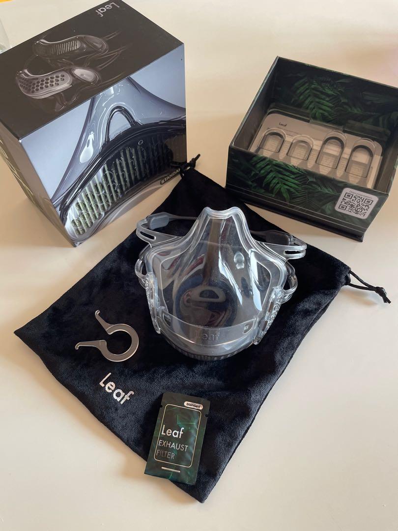 Leaf HEPA Pack Single (standard), Health & Nutrition, Face Masks & Face ...