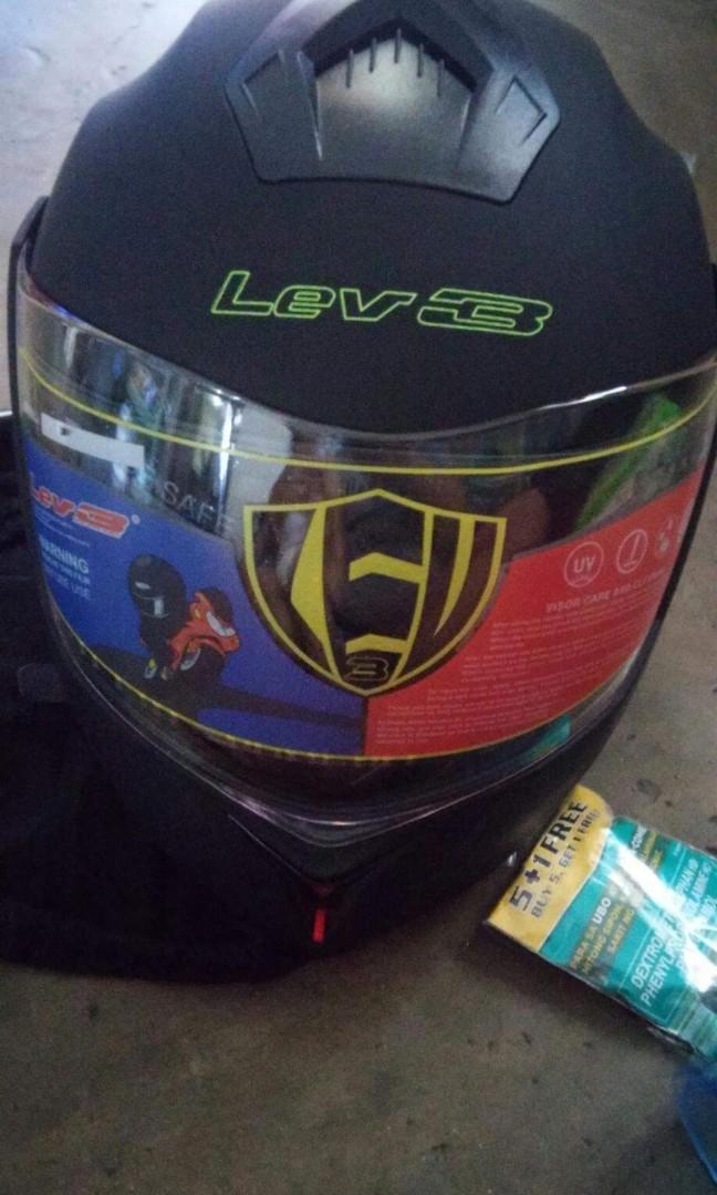 LEV 3 MODULAR HELMET, Motorbikes, Motorbike Parts & Accessories ...