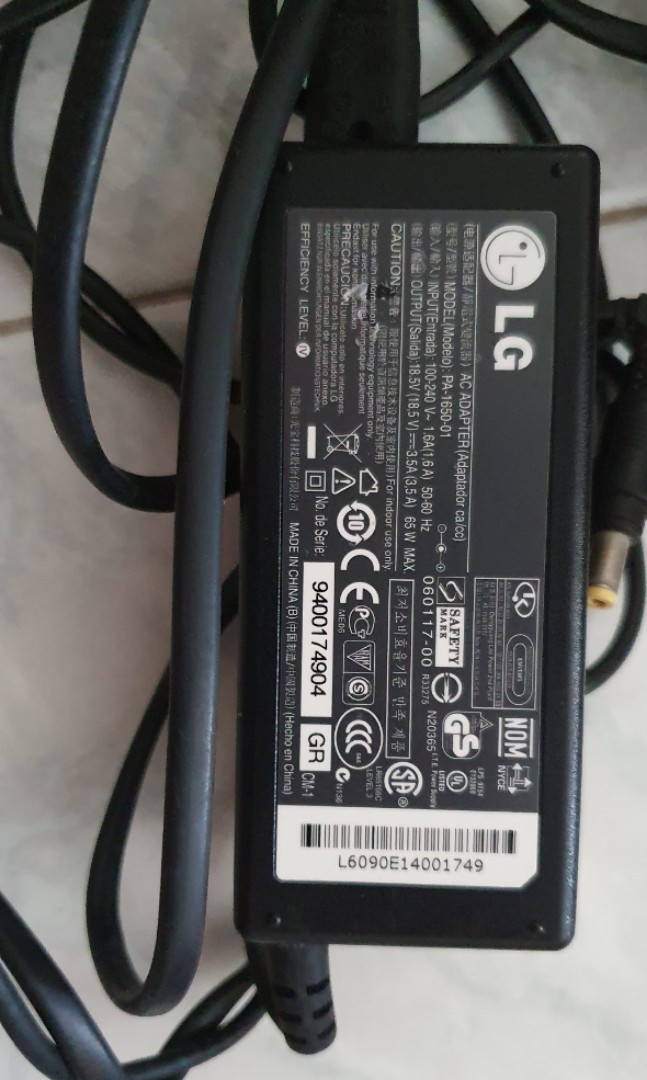 Lg adapter, Computers & Tech, Parts & Accessories, Cables & Adaptors on ...