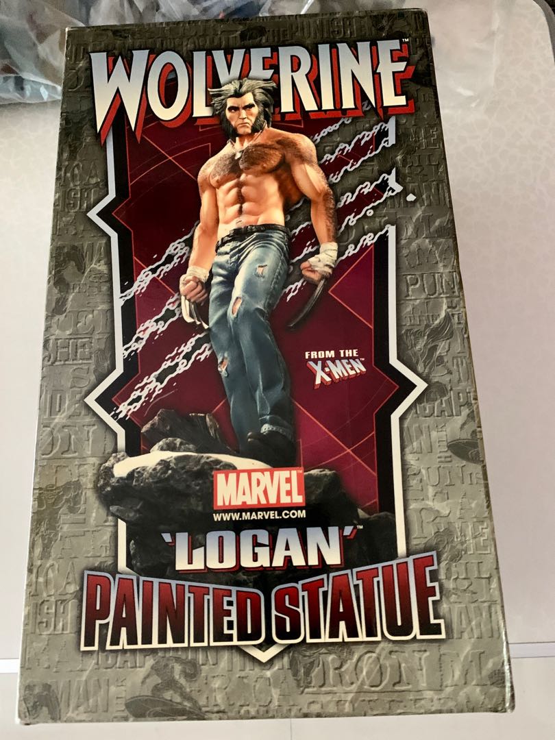 Marvel Bowen Logan statue MIB, Hobbies & Toys, Toys & Games on Carousell