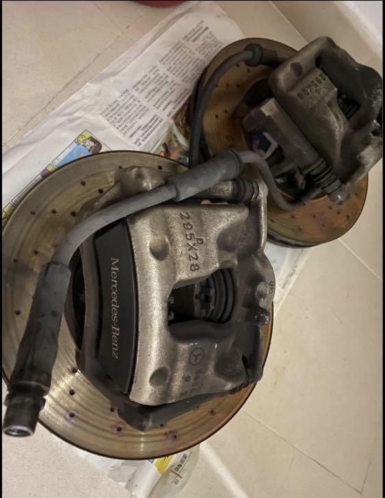 Mercedes-Benz Sports CLA AMG Line Front Brake Stock brakes front and ...