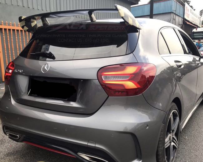 Mercedes W176 Spoiler, Car Accessories, Accessories on Carousell