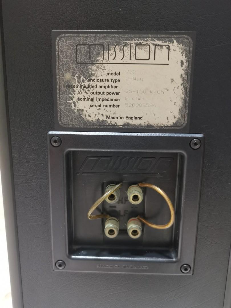 Mission 752 floorstanding speakers, Audio, Soundbars, Speakers ...