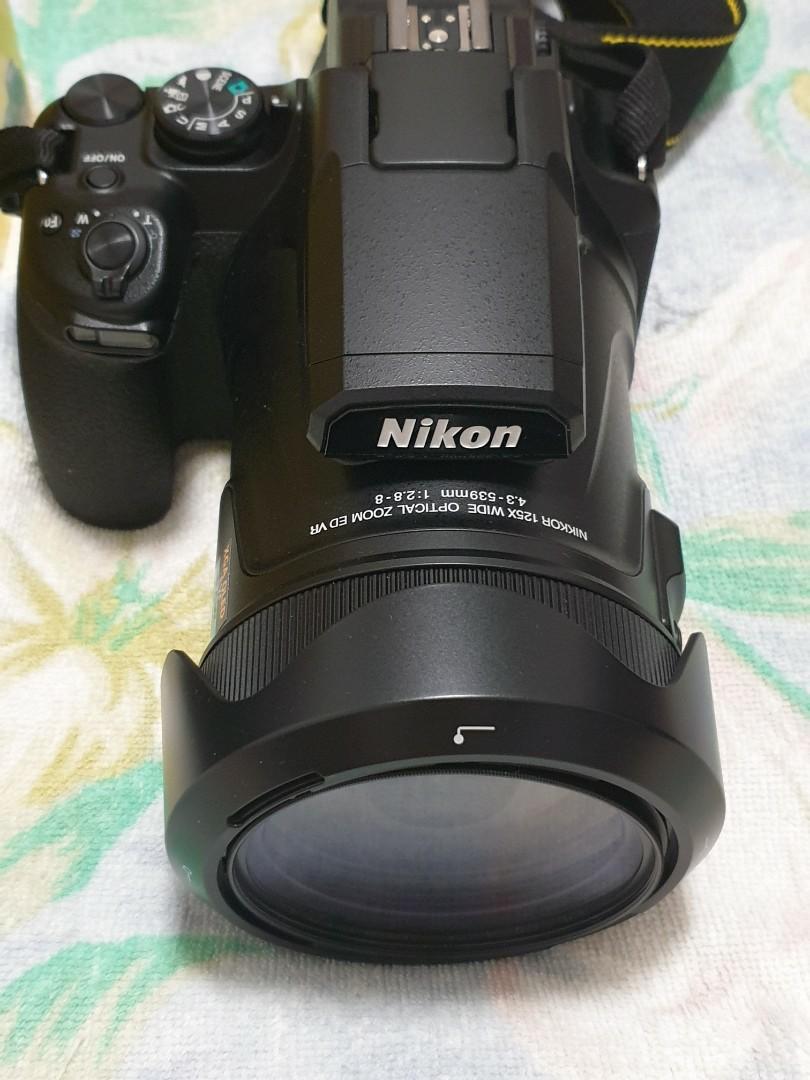 Nikon Coolpix P1000 24-3000mm, Photography, Cameras on Carousell
