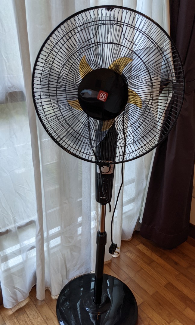 Nushi 16" standing fan, TV & Home Appliances, Air Conditioners ...