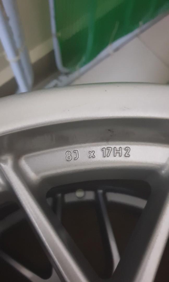 Original BBS 17 Inch Rims, Auto Accessories on Carousell