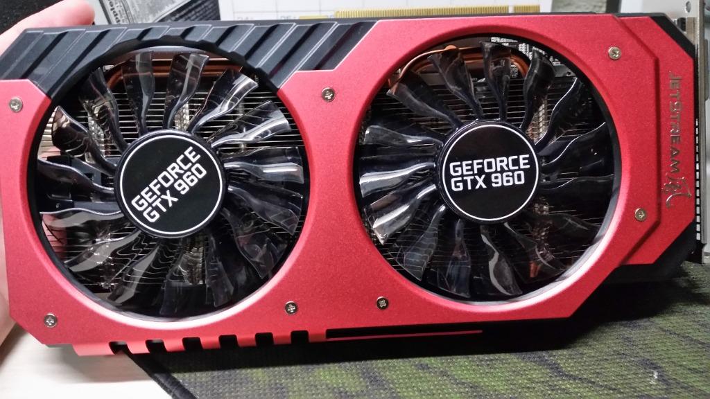 Palit Geforce GTX 960 JetStream 4GB DDR5, Computers & Tech, Parts ...