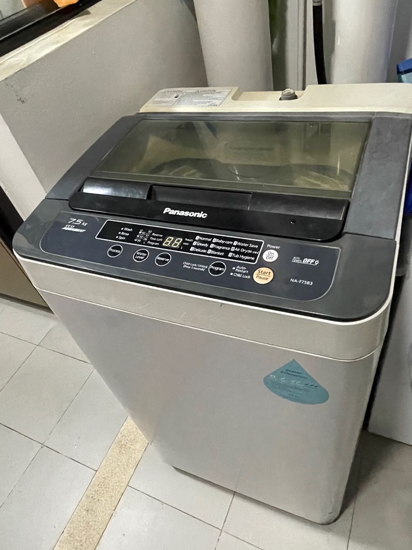 Panasonic Top Load washing machine, TV & Home Appliances, Washing ...