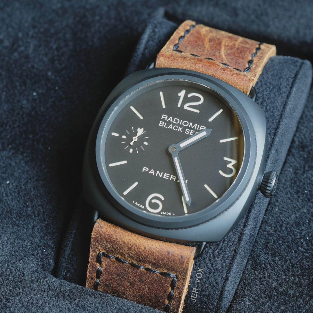 Panerai Pam 292 Radiomir Black Seal Ceramic 45mm Sandwich dial complete ...