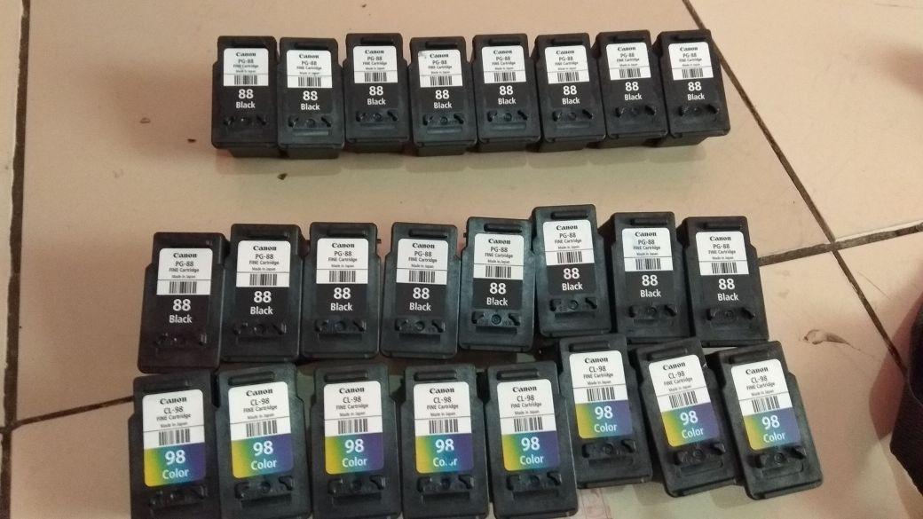 Penampungan tinta tinta cartridge printer baru dan bekas, Elektronik ...