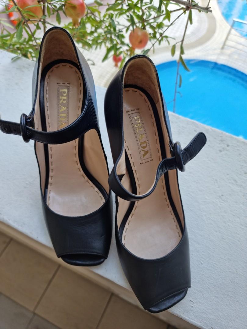 Prada Heels, Luxury, Sneakers & Footwear on Carousell