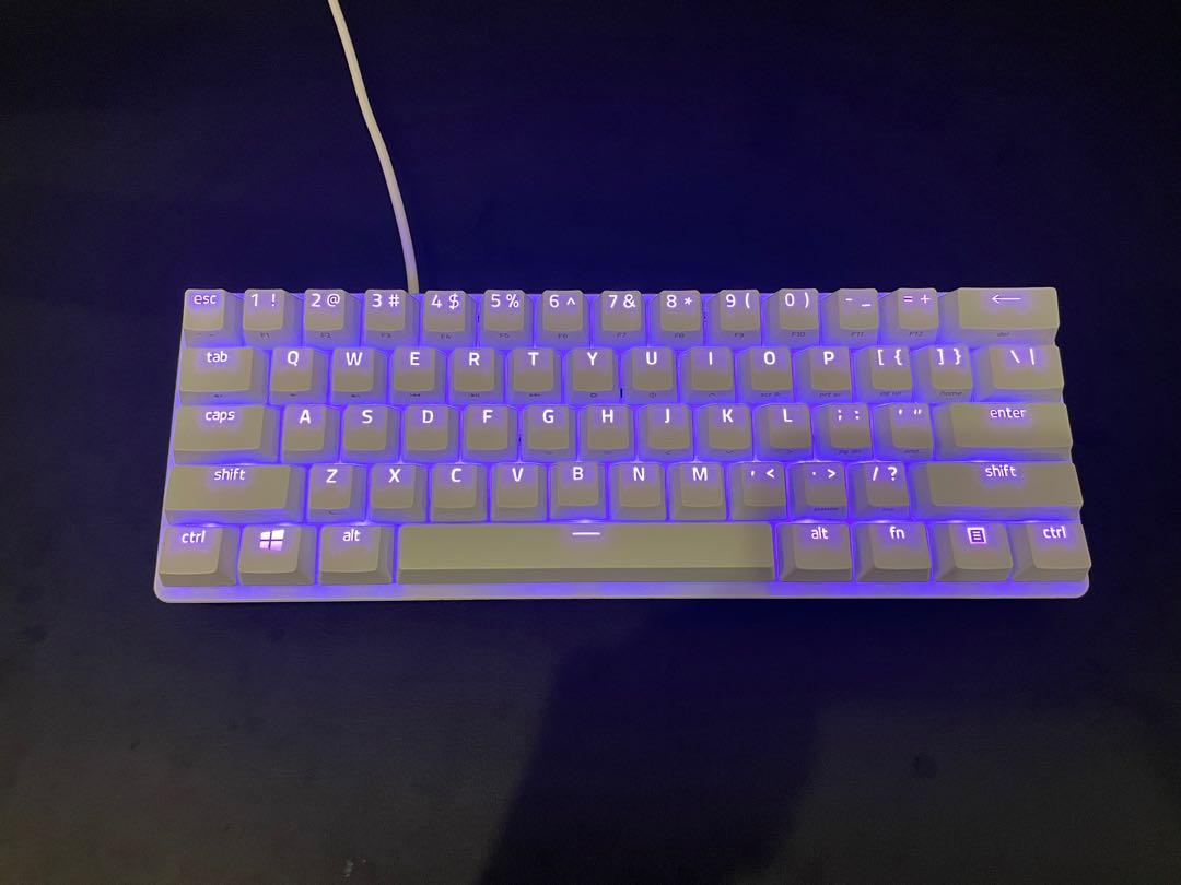 razer huntsman mini, modded (red linear switches), Computers & Tech ...